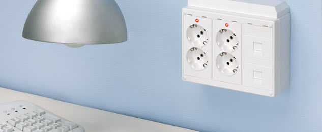 Power socket - CIMA CLASSIC - Simon - multiple / wall-mounted ...