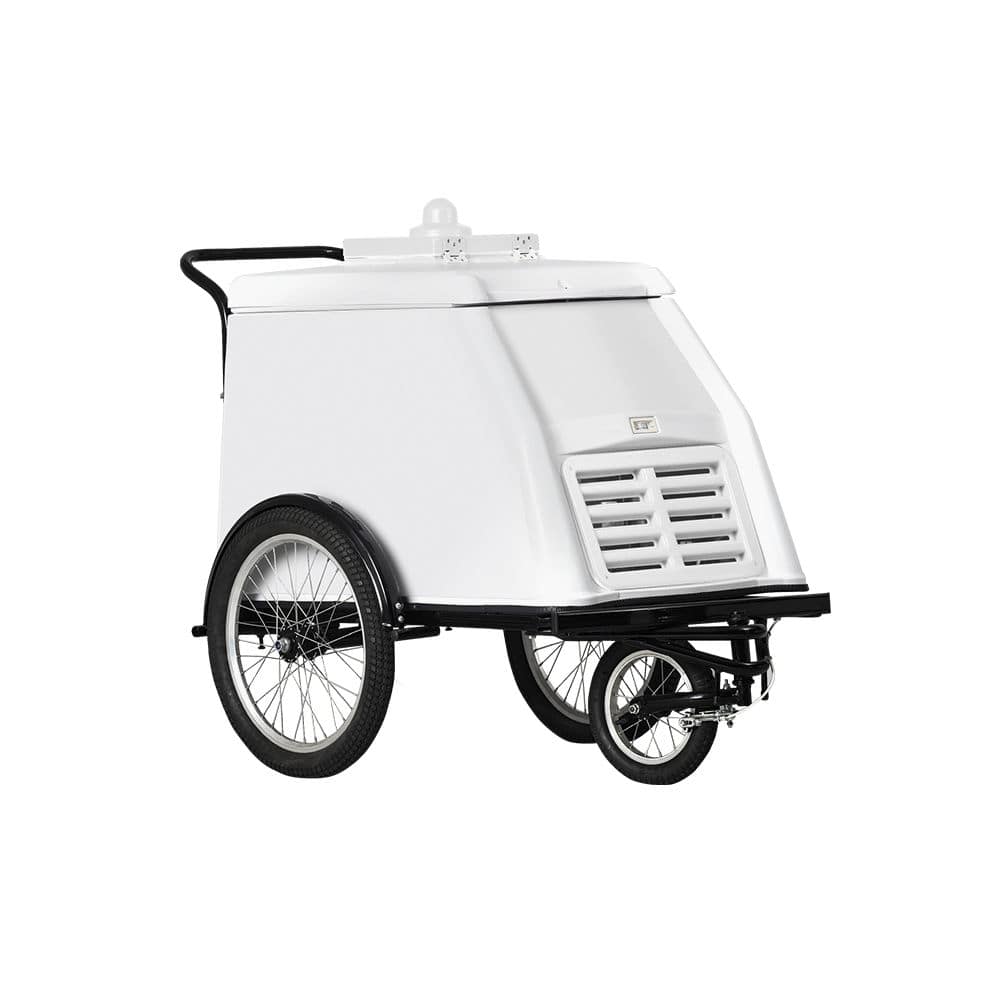Ice cream trolley - PUSHY - Fricon - commercial / refrigerated / metal
