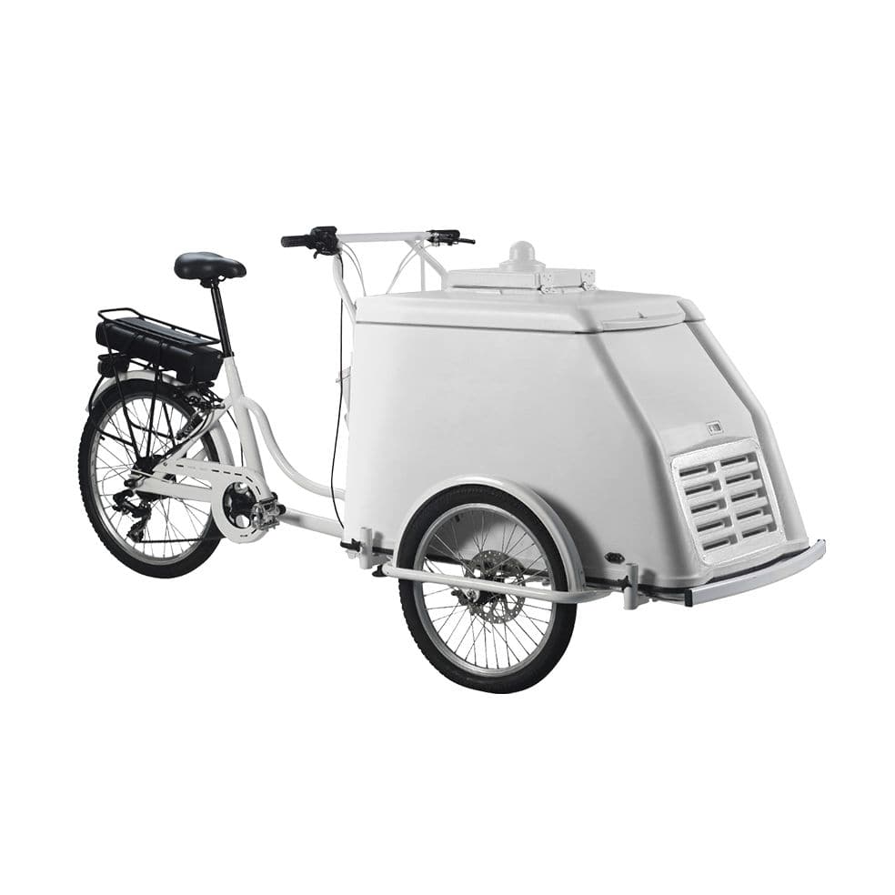 Ice cream trolley - PUSHY BIKE - Fricon - commercial / refrigerated / metal