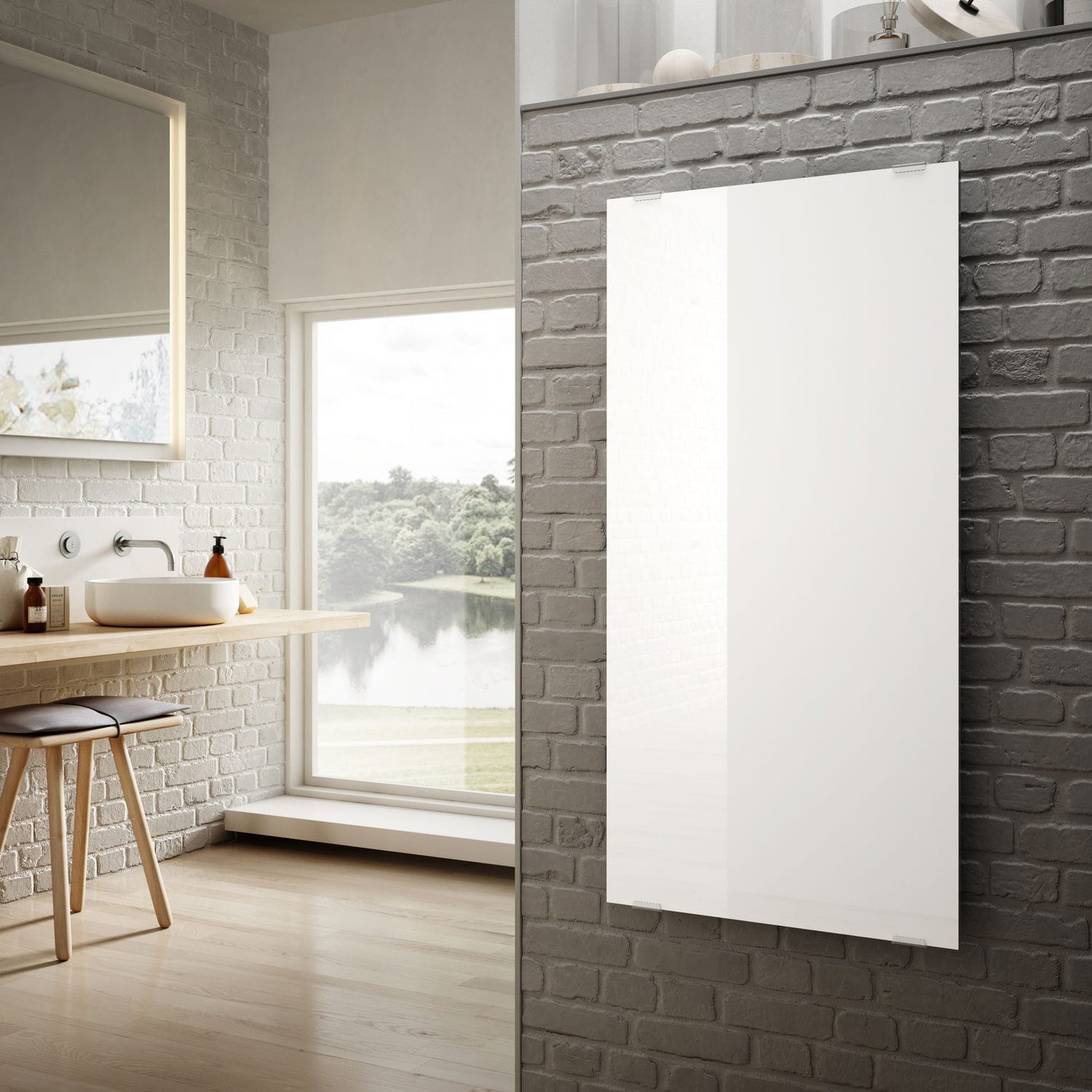 Electric infrared radiator - WG AMBIENTE® - Warm Glass - 900 w / 1001 w ...