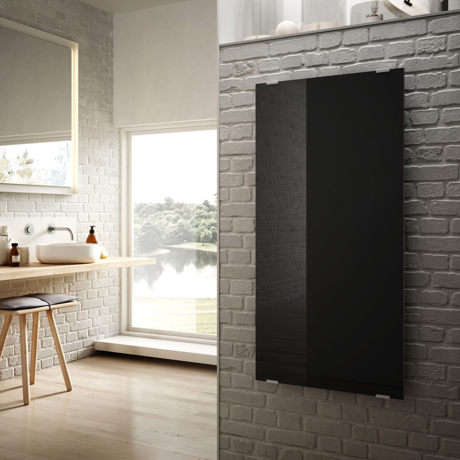 Electric infrared radiator - WG AMBIENTE® - Warm Glass - 900 w / 1001 w ...