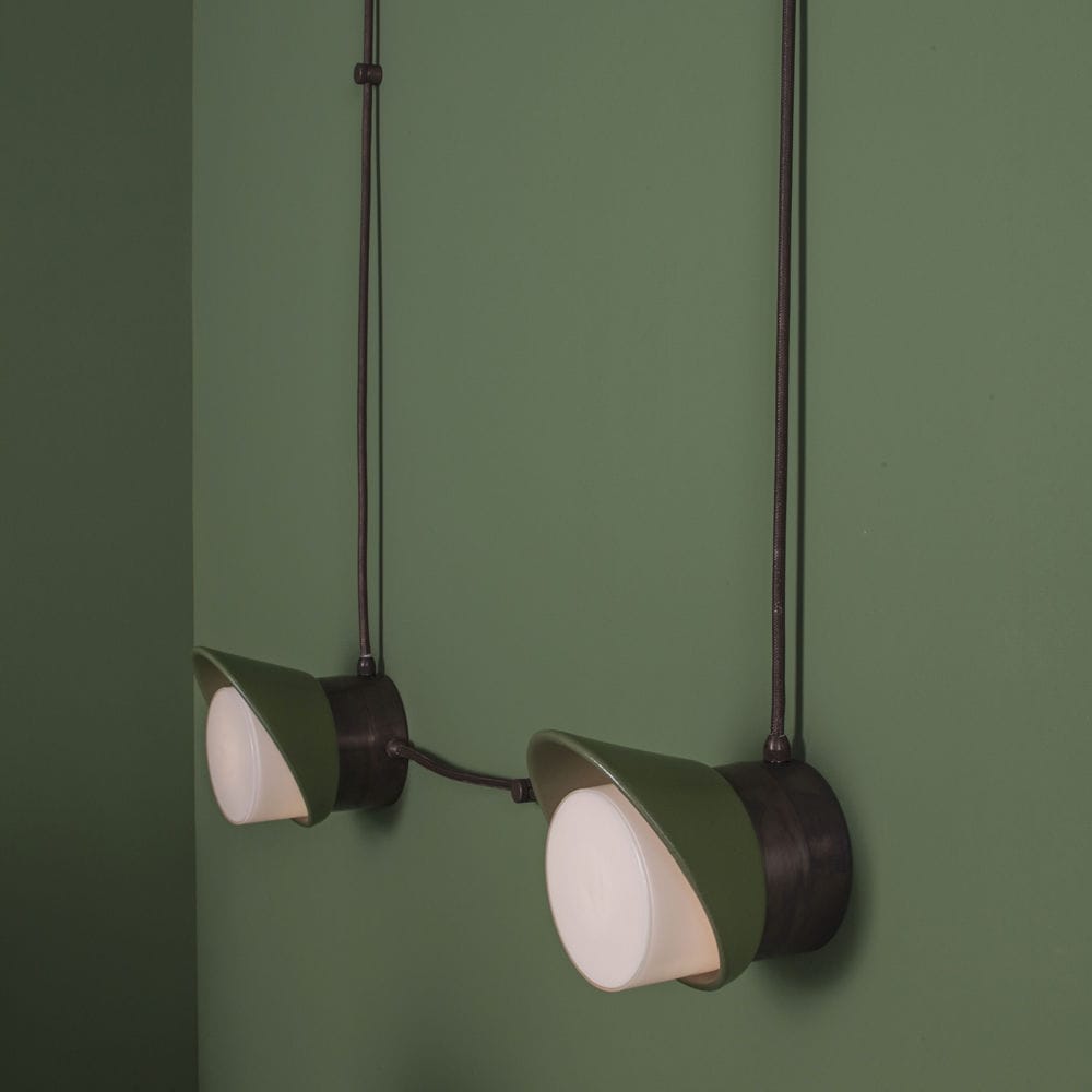 Contemporary wall light - CHAPEAU - TOSCOT - indoor / outdoor / aluminum