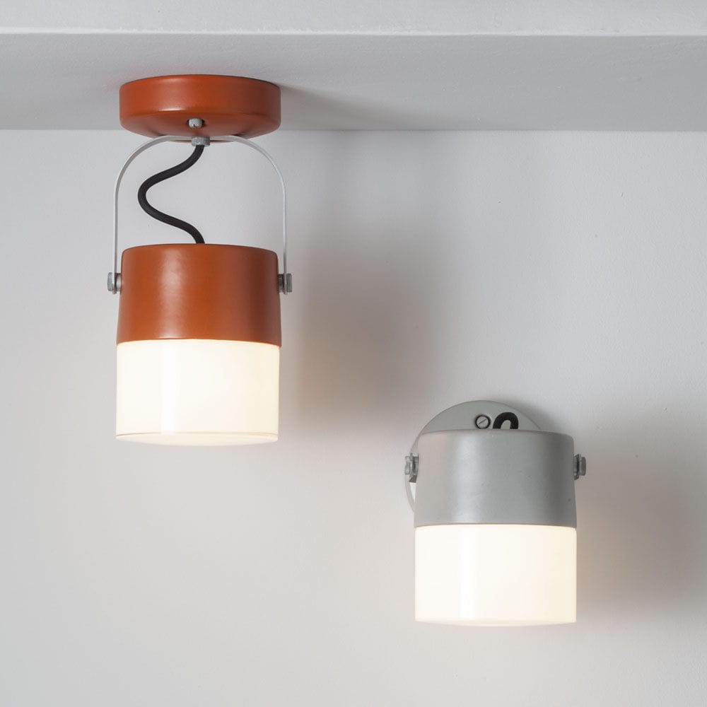 Contemporary ceiling light - SWING - TOSCOT - round / blown glass ...