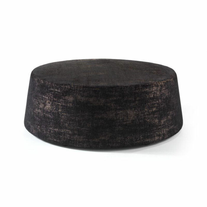 Contemporary ottoman - Olli Max - PF Stile Srl - velvet / wool / leather