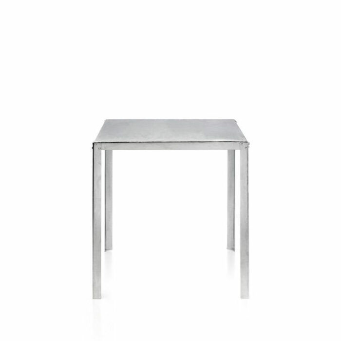 Industrial style table - Hope - PF Stile Srl - steel / steel base / square