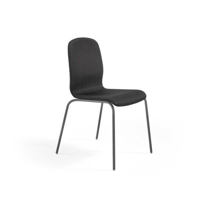 Contemporary chair - Glamour Up - PF Stile Srl - leather / fabric ...
