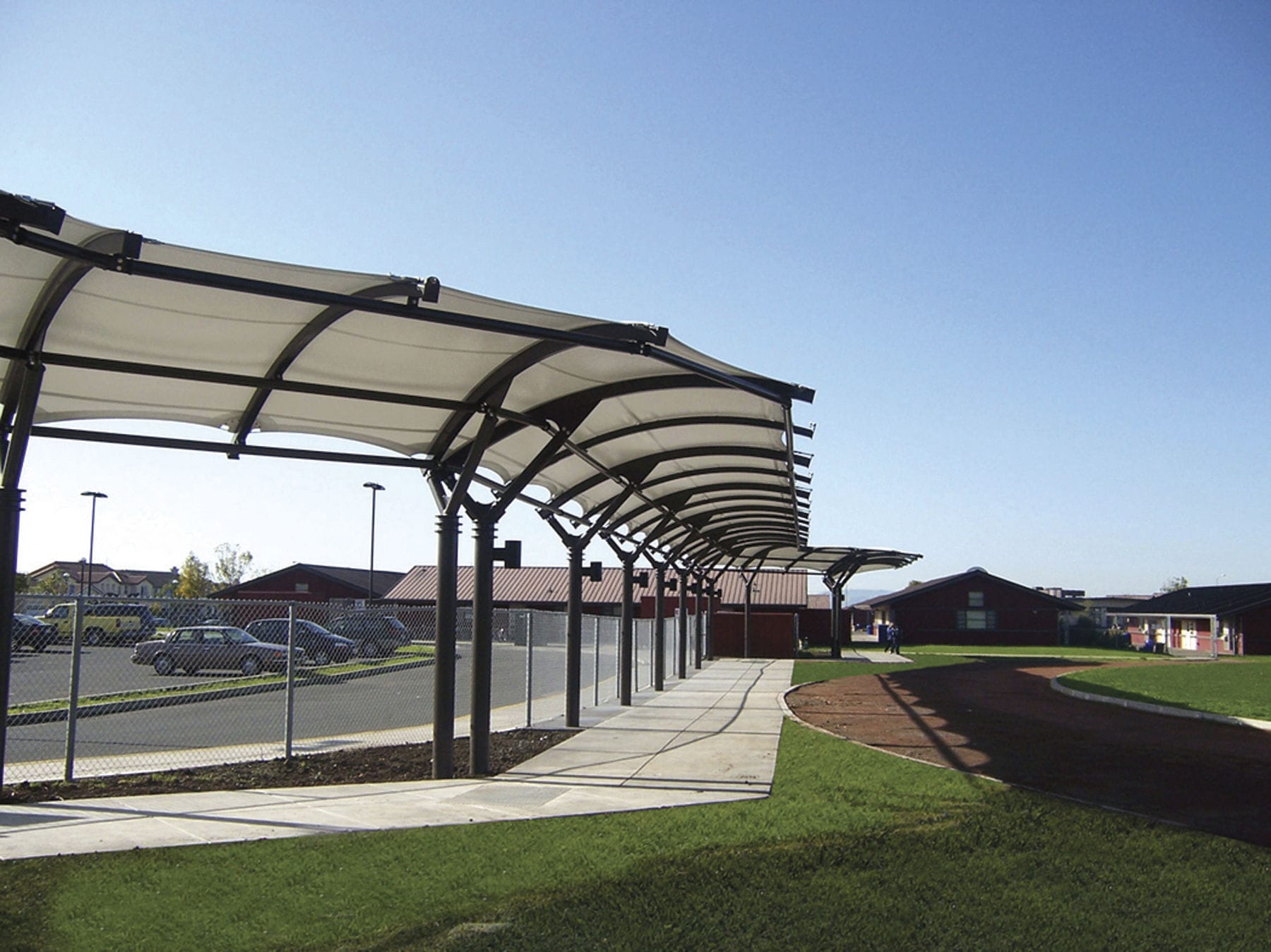 PVC-coated glass fabric architectural membrane - PVC MEMBRANES ...