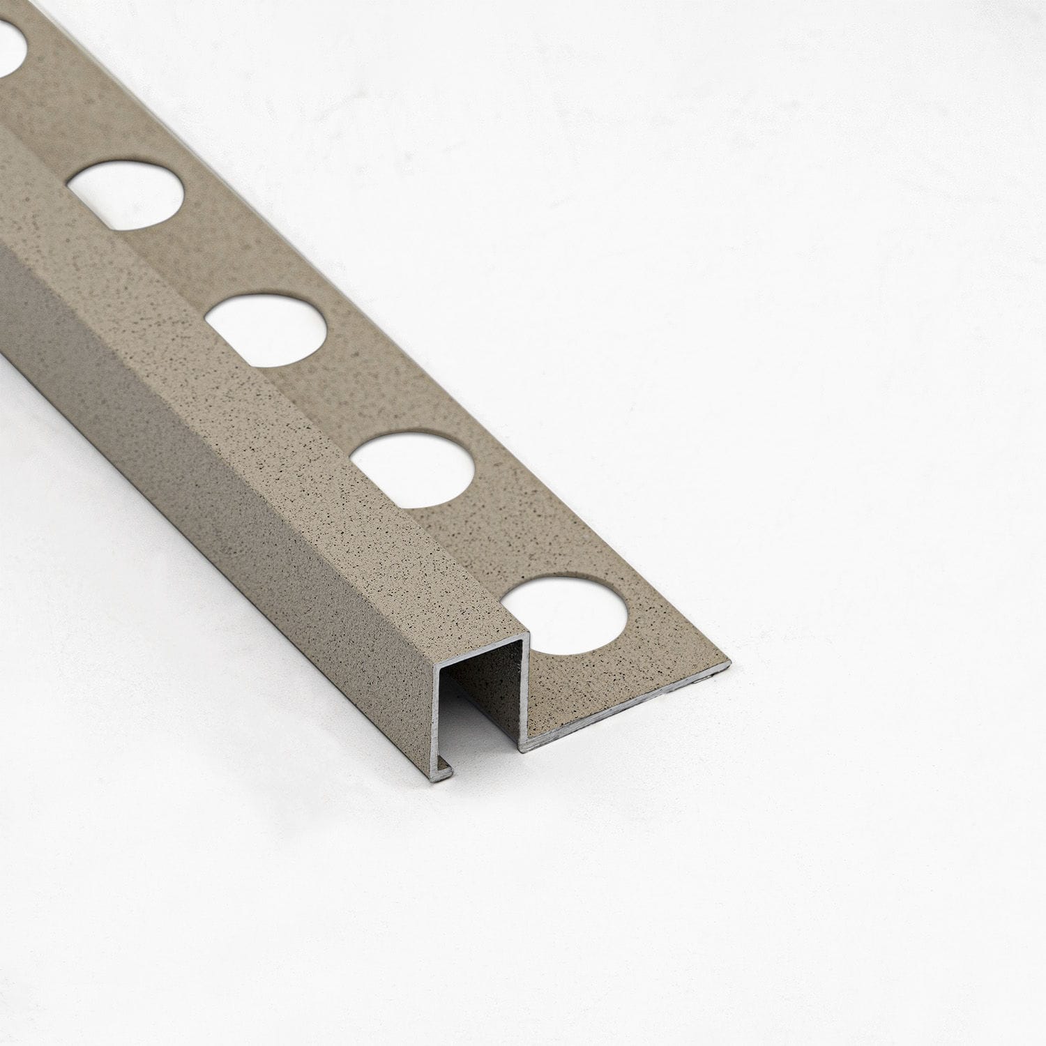 Aluminum edge trim - ARENA R12X10 - ALUMACER® - for tile / outside ...