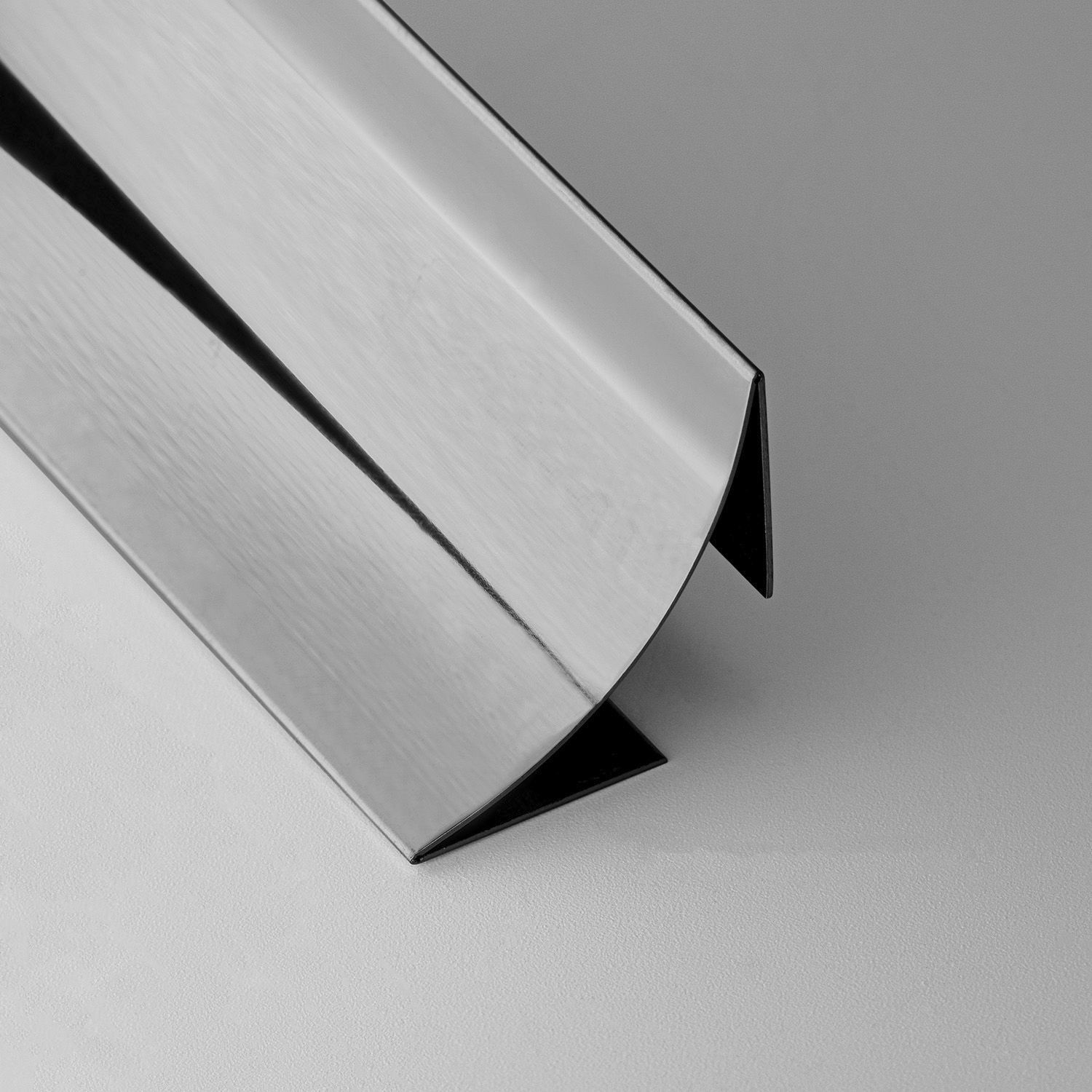 Stainless steel edge trim - ACAI3IB 28X28 - ALUMACER® - inside corner ...