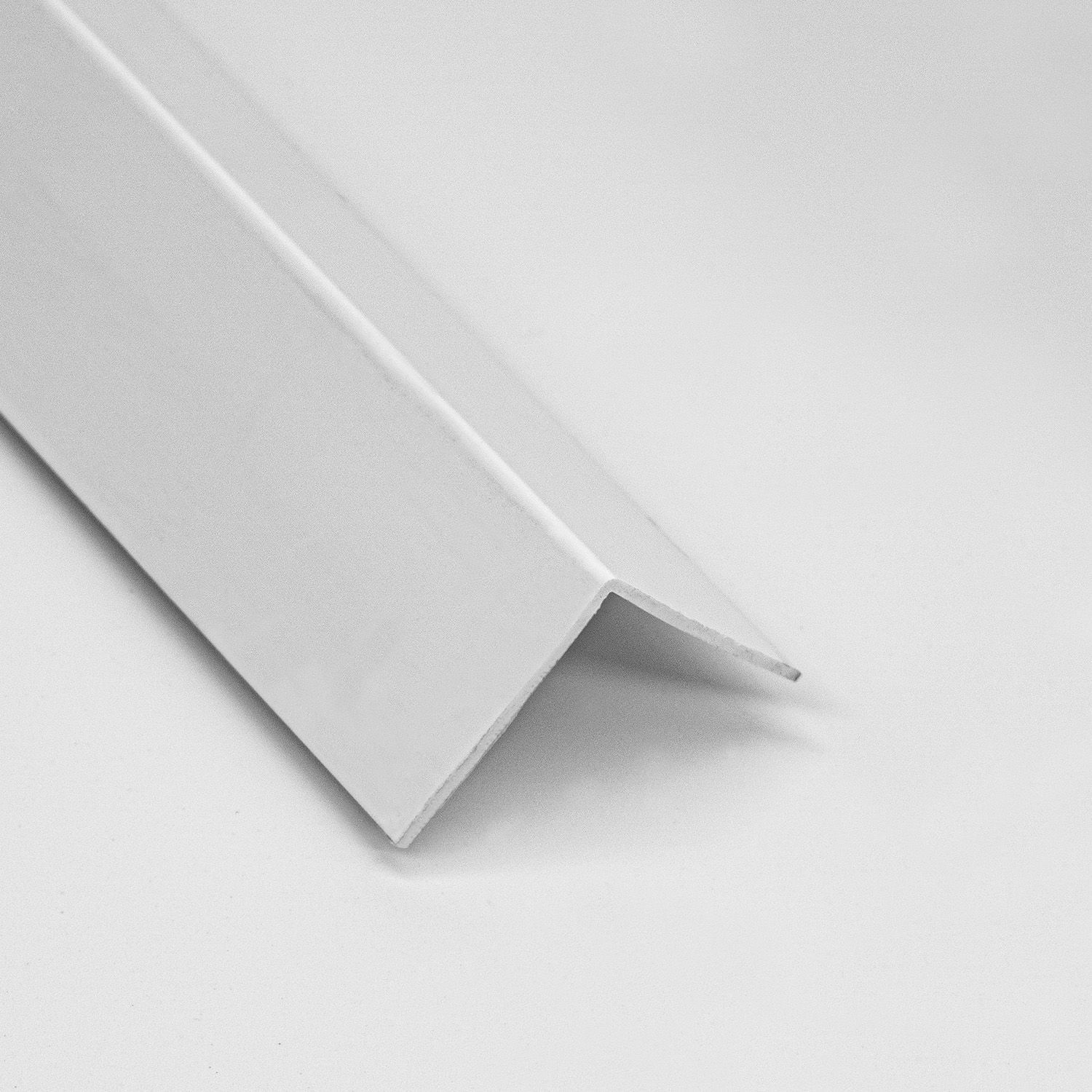 PVC edge trim - 25X25 - ALUMACER® - for tile / outside corner / corner