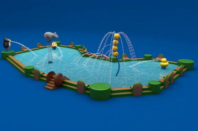 Outdoor swimming pool - JUNGLE - Pooljoy B.V. - indoor / for water park ...