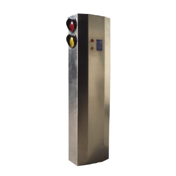 Access control bollard - URBAN - Ado urban - stainless steel / iron / high