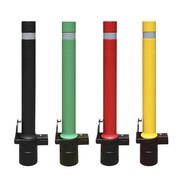 Security bollard - A-ECO EXTRAÍBLE - Ado urban - polyurethane ...