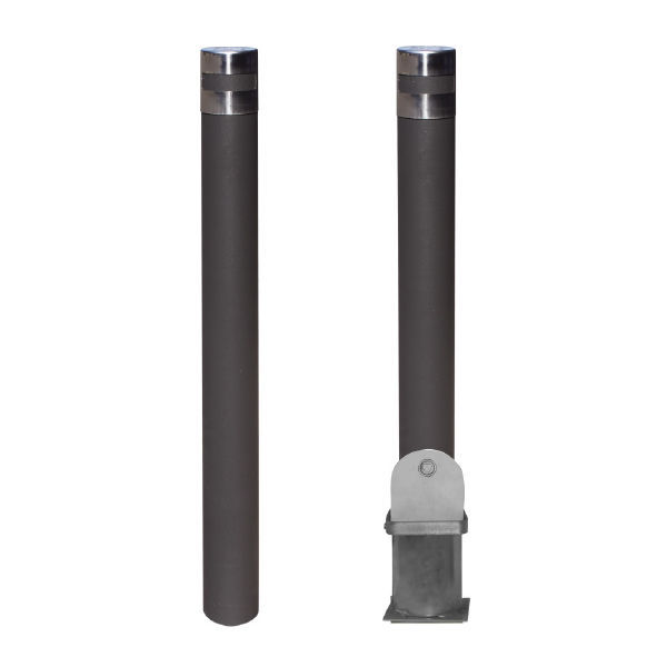Security post - URBAN - Ado urban - galvanised steel / COR-TEN® steel ...
