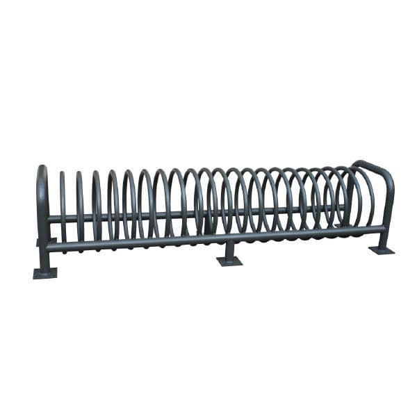 Floor-mounted bike rack - TWISTER - Ado urban - iron / commercial / for ...