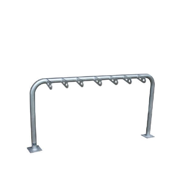 Floor-mounted bike rack - SCHOOL - Ado urban - galvanised steel ...