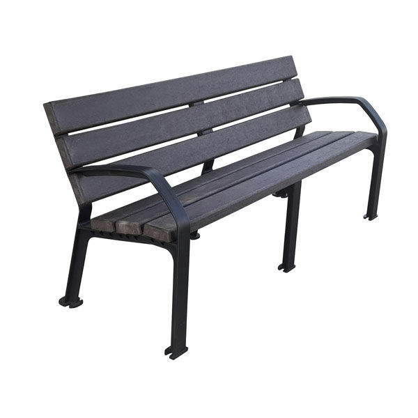 Contemporary public bench - ECO ALBA - Ado urban - recycled plastic ...