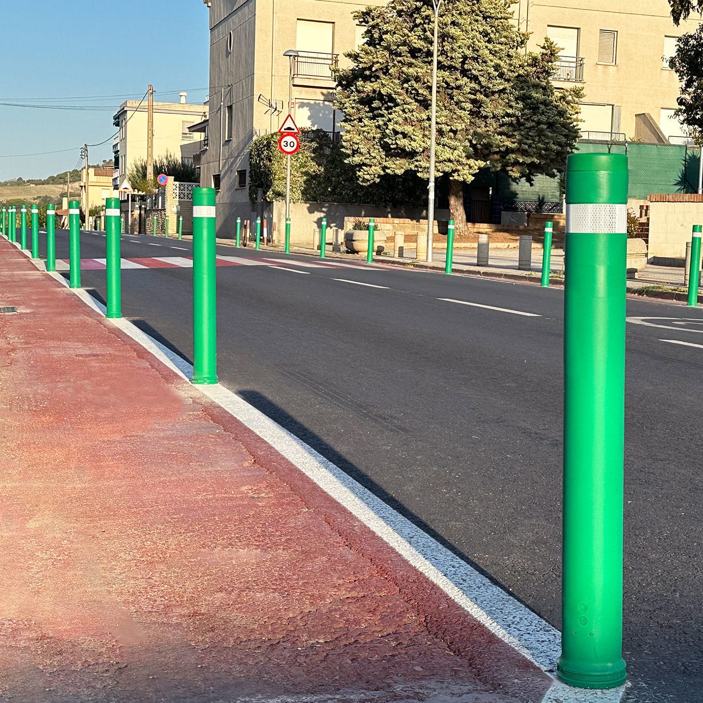 Pedestrian bollard - A-BLEN - Ado urban - parking prevention / access ...