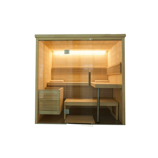 Infrared sauna - BALANCE VIEW SMALL - Sentiotec - commercial / spruce ...