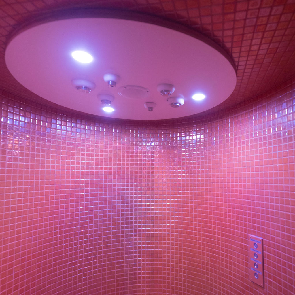 Recessed ceiling shower head - EXPERIENCE - Alpha Wellness Sensations ...