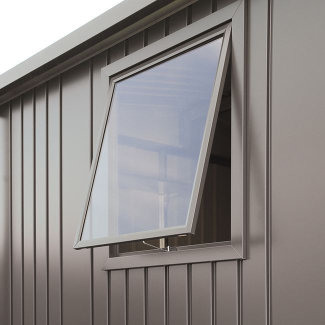 Metal window - Europa - Biohort GmbH - top-hung / double-glazed / 1 leaf