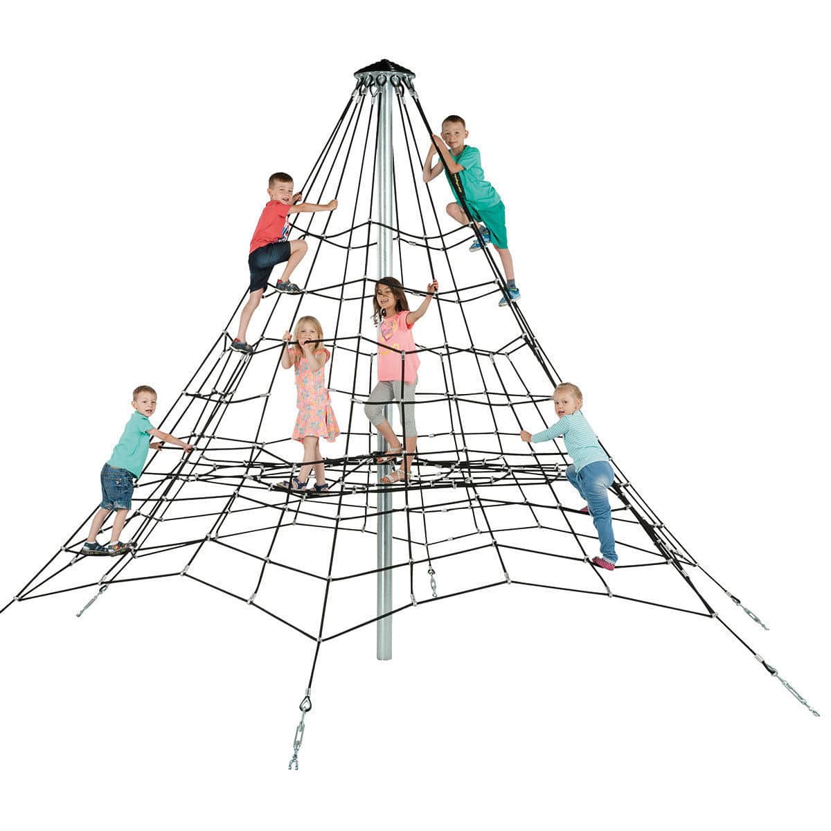 Playground climbing net - ARMED PYRAMID - KBT