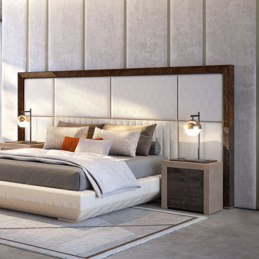 Contemporary bedside table - MILES - Capital Collection - wooden ...