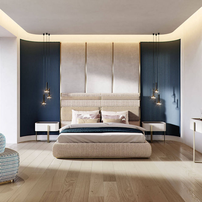 Double bed - TRILOGY L - Capital Collection - contemporary ...