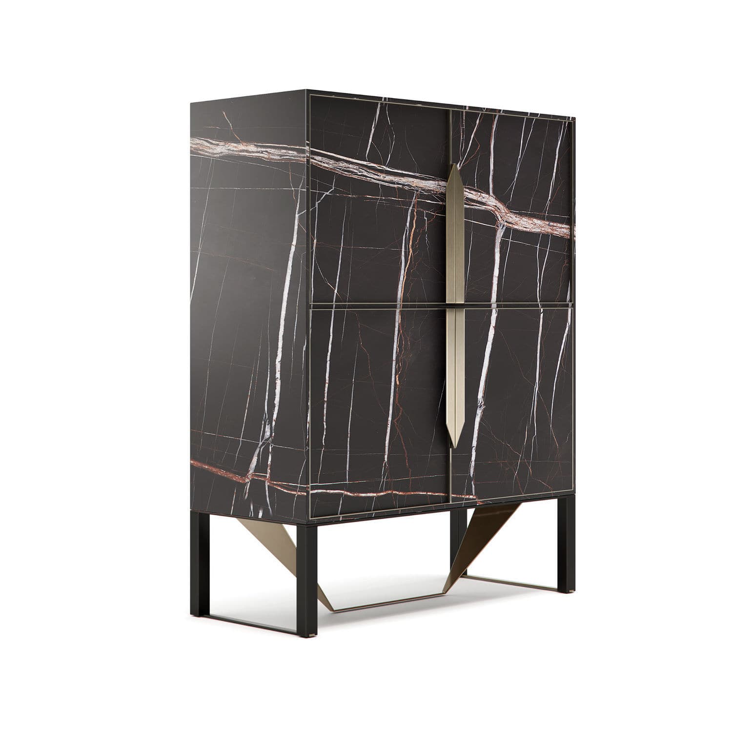 High sideboard - Prisma - Capital Collection - contemporary / wooden ...