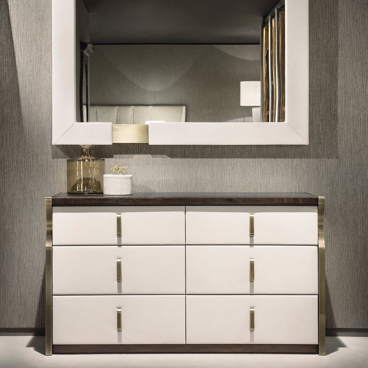 Contemporary chest of drawers - TRILOGY - Capital Collection - wooden ...