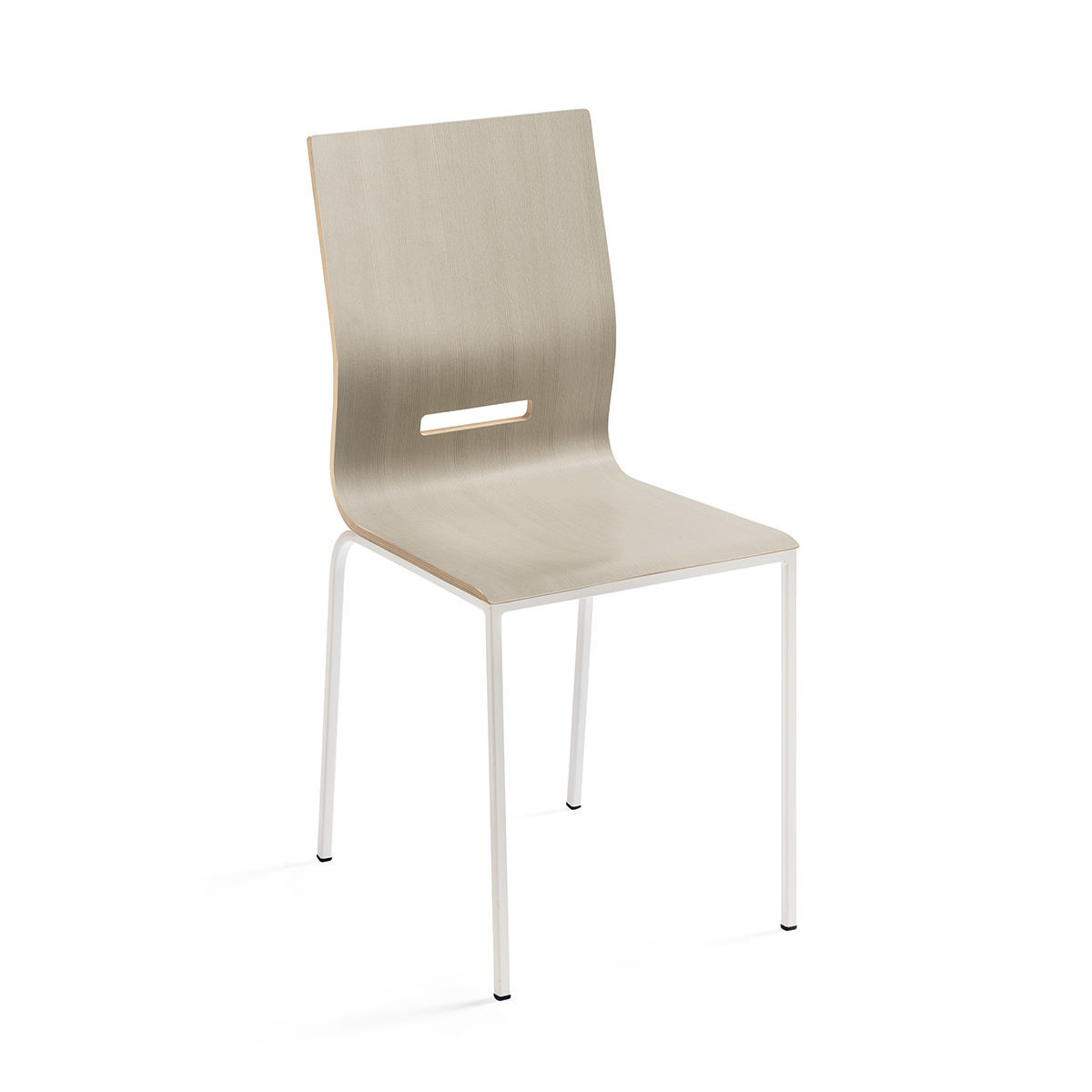 Contemporary chair - MANU - Point srl - indoor / beech / epoxy
