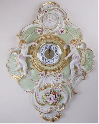 Classic clock - Porcellane Principe snc - wall-mounted / analog / porcelain