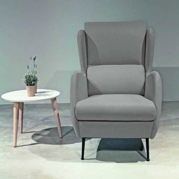 Contemporary armchair - ROKO - Suinta sl - polyester fiber / pine / with removable cover
