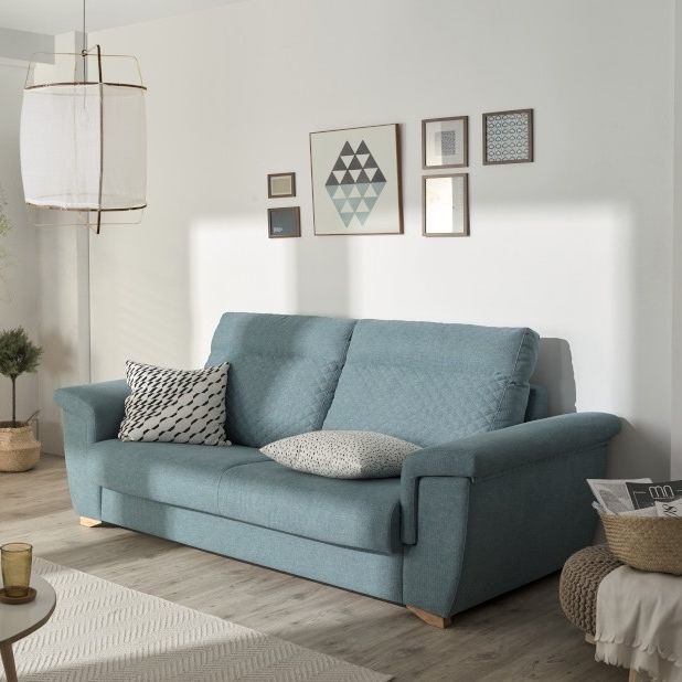 Sofa bed - BENI - Suinta sl - contemporary / polyester fiber / with armrests