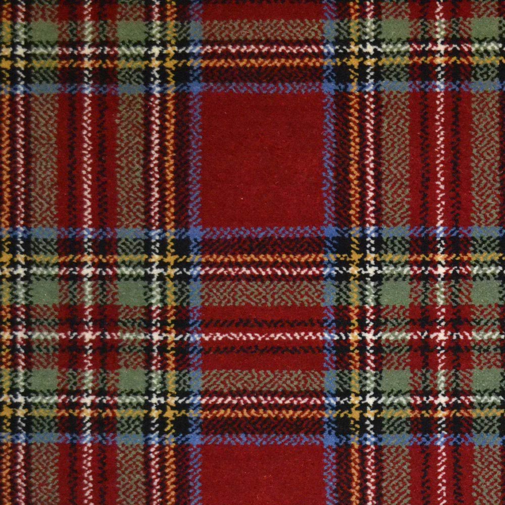 Woven carpet - STEWART ROYAL TARTAN - STEVENS AND GRAHAM - wool / nylon ...