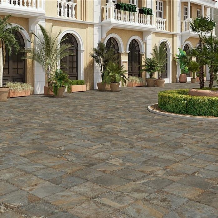 Porcelain tile - MONTEGO - ALAPLANA - matte / outdoor / for entryways