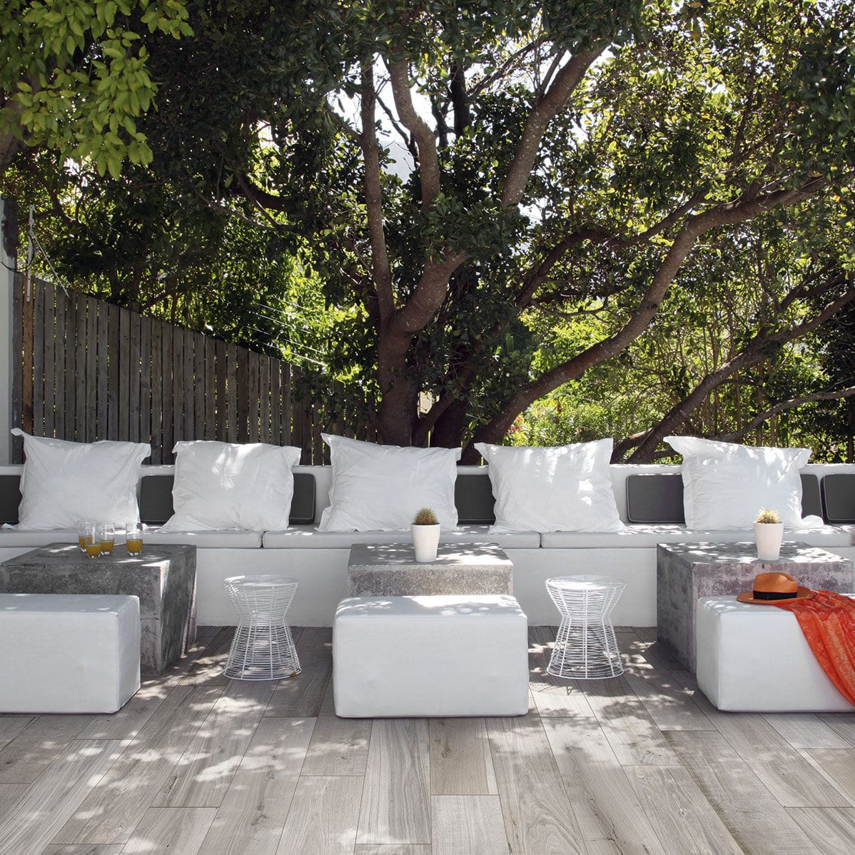 Porcelain stoneware tile - AXE - CASA BELLA - matte / enameled ...