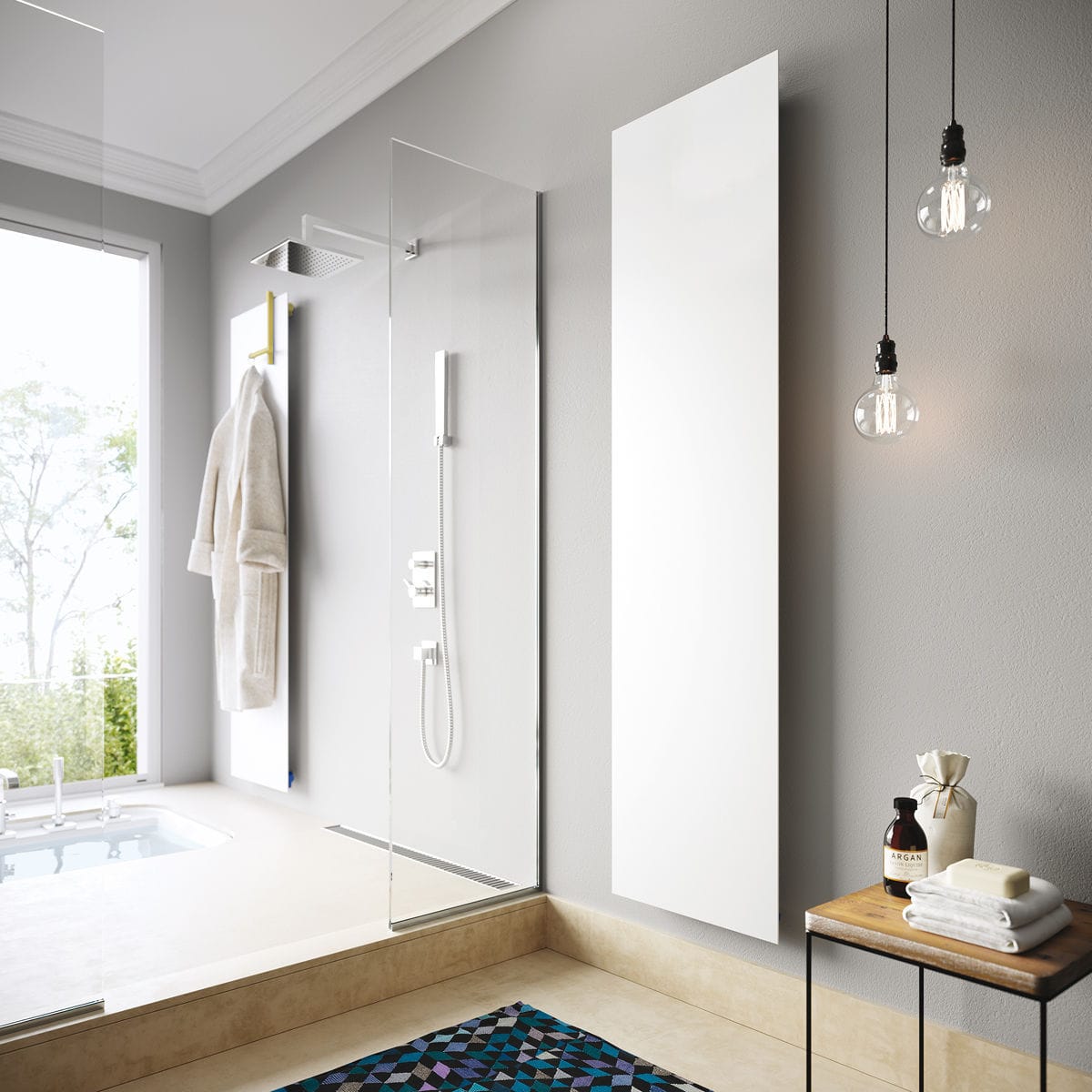 Hot water radiator - FRAME - CORDIVARI DESIGN - 751 w...1000 w / 1001 w ...