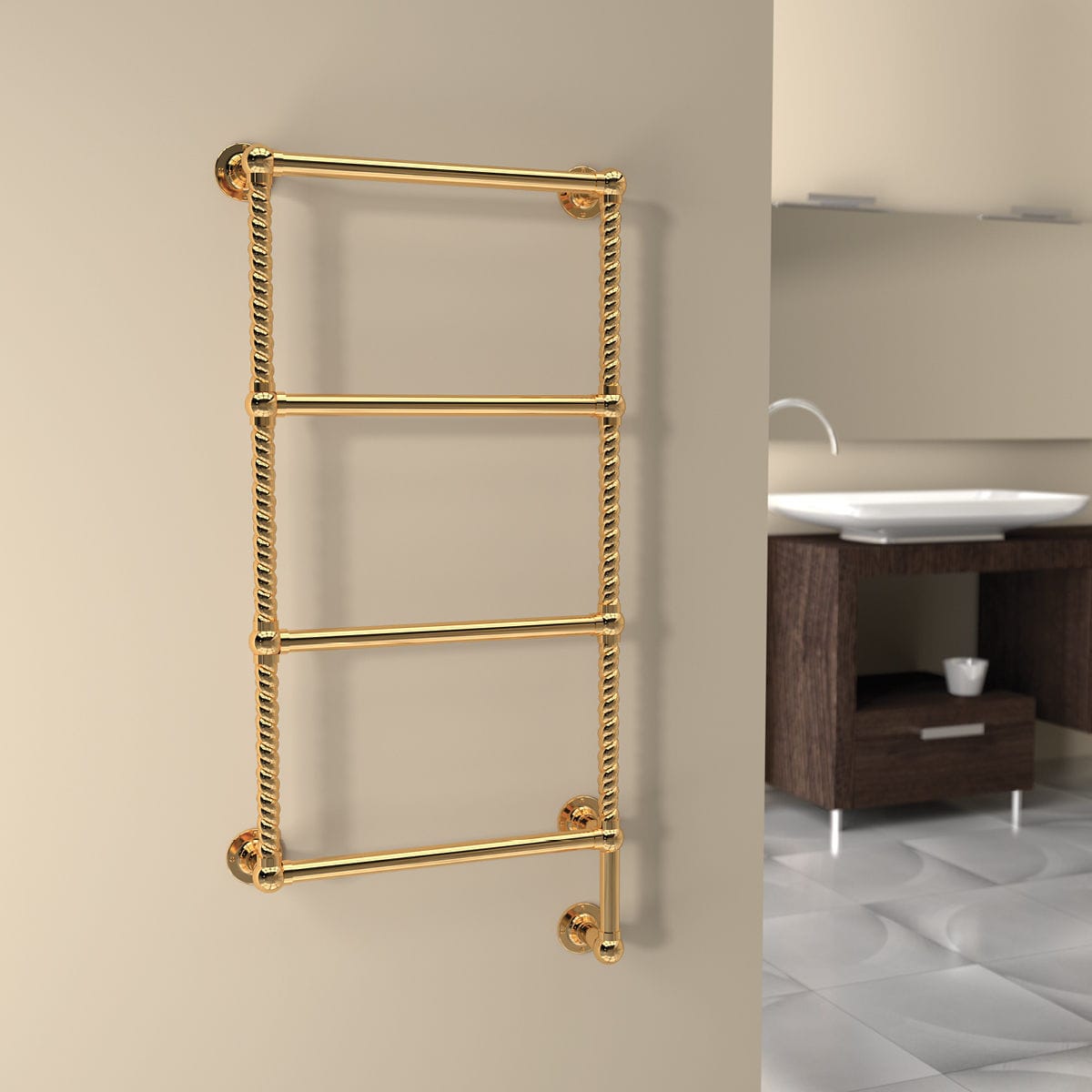 Electric towel radiator - RETRÒ I - CORDIVARI DESIGN - 0...500 w ...