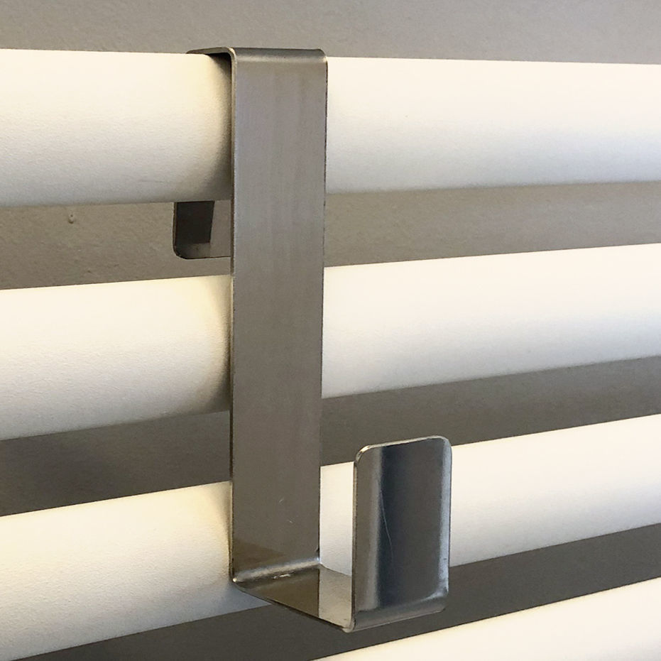 Contemporary coat hook - SIDE - GRAZIANO RADIATORS - chrome ...