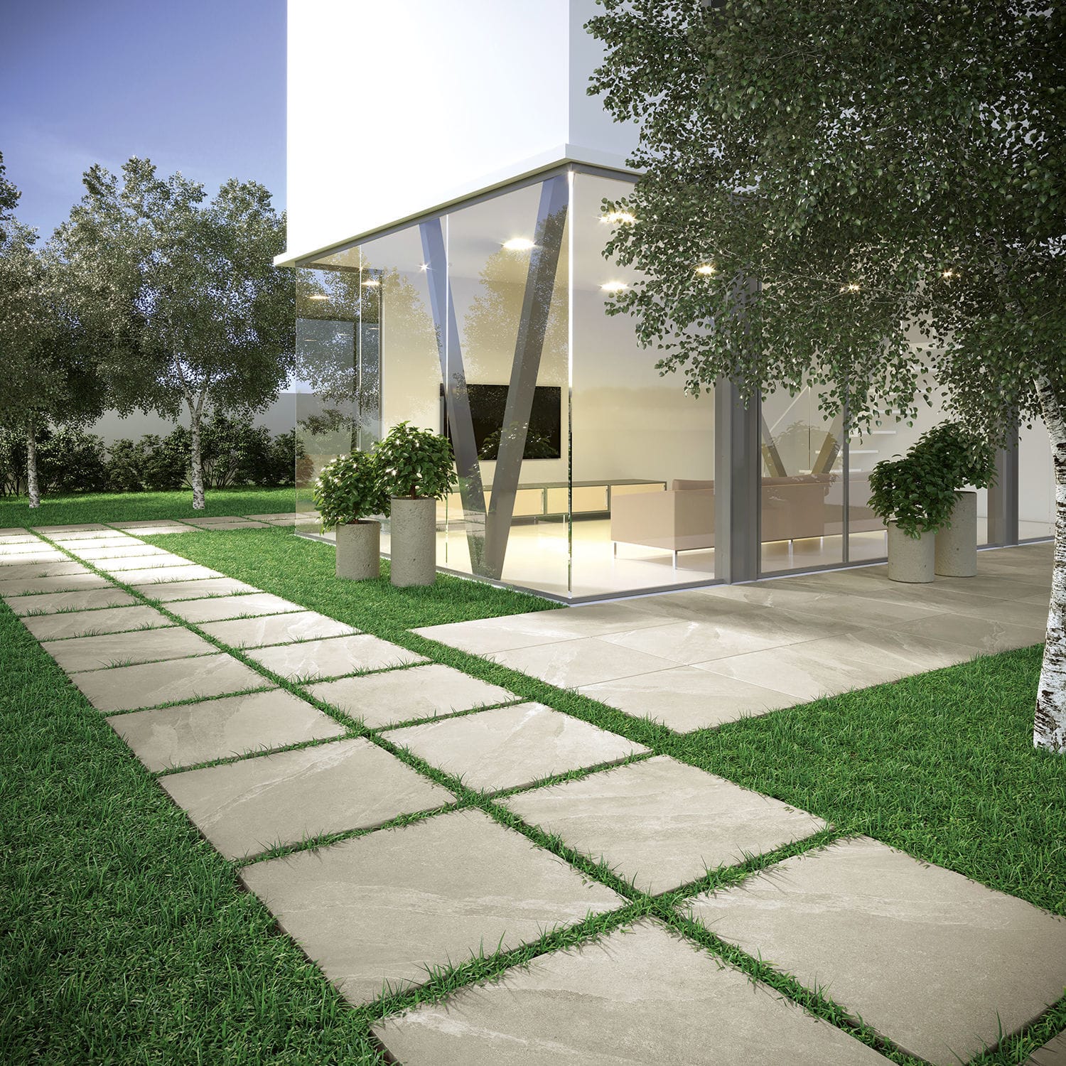 Porcelain stoneware tile - PIETRA LIGURE - HERBERIA - matte / indoor ...