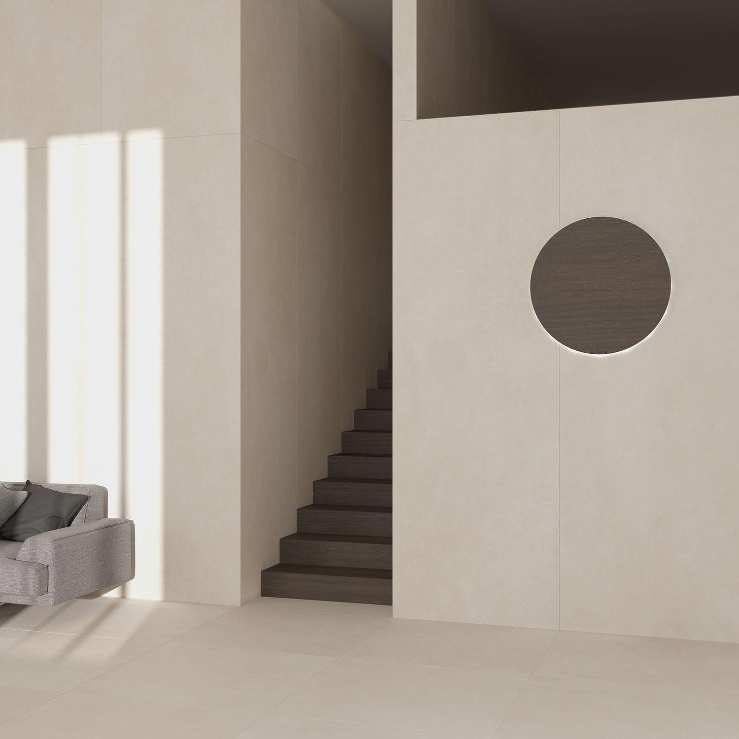 Porcelain stoneware tile - GUBI - LIVING CERAMICS - natural finish ...