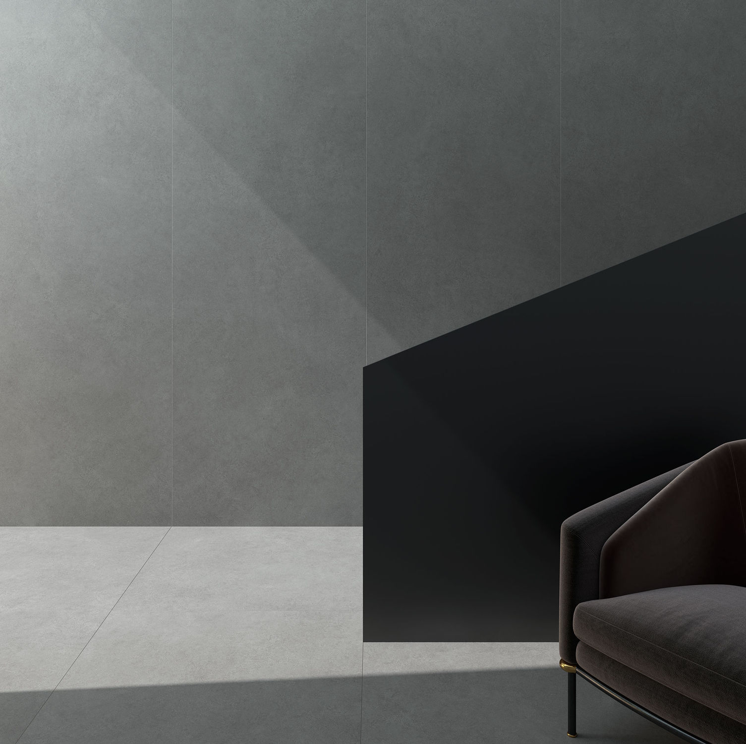 Porcelain stoneware tile - KOVO - LIVING CERAMICS - polished / natural ...