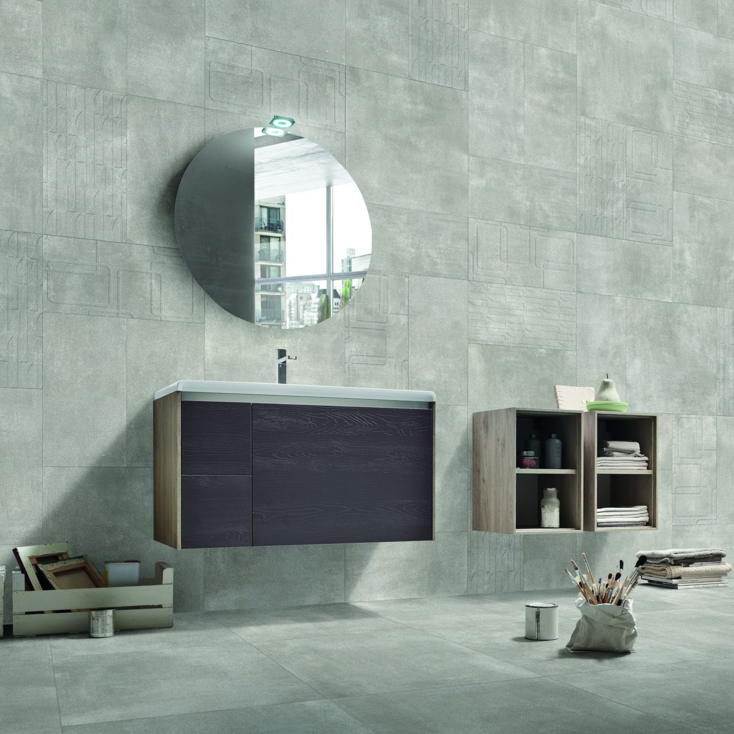 Porcelain stoneware tile - ETNA - MARINER CERAMICHE - indoor / wall / floor