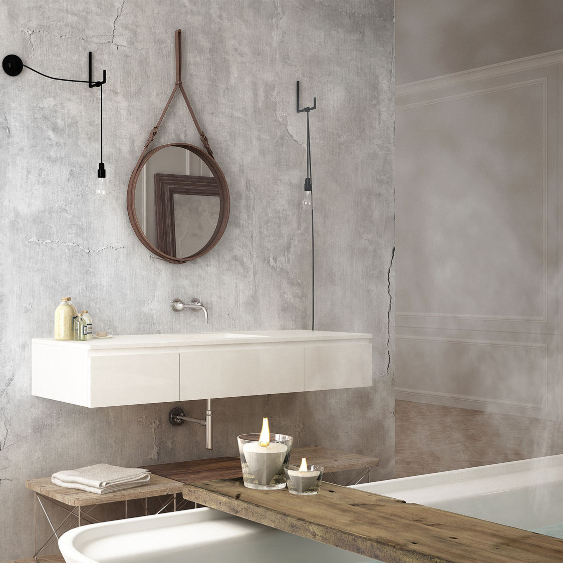 Ceiling decorative panel - EBERT - Tecnografica Italian Wallcoverings ...