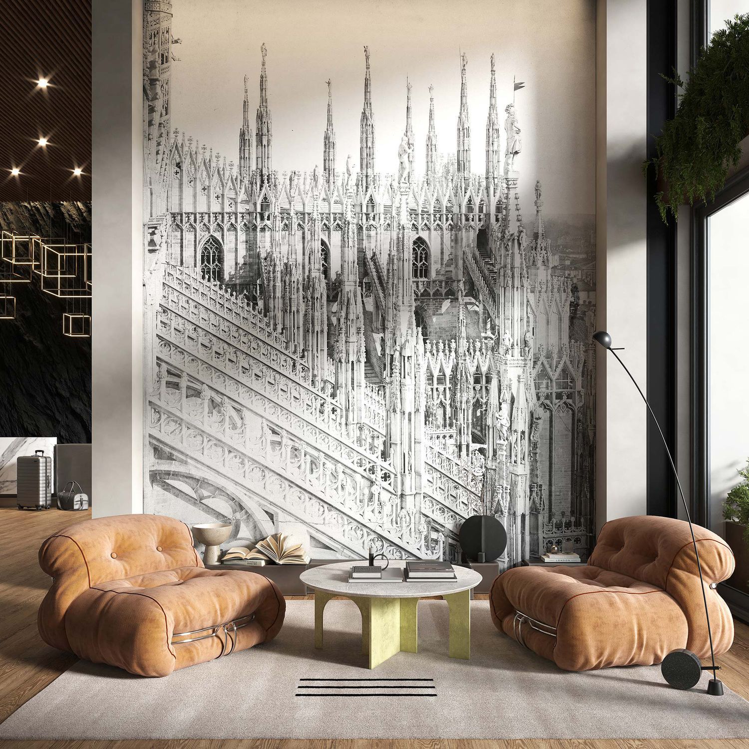 Contemporary wallpaper - VISTA DUOMO - Tecnografica Italian ...