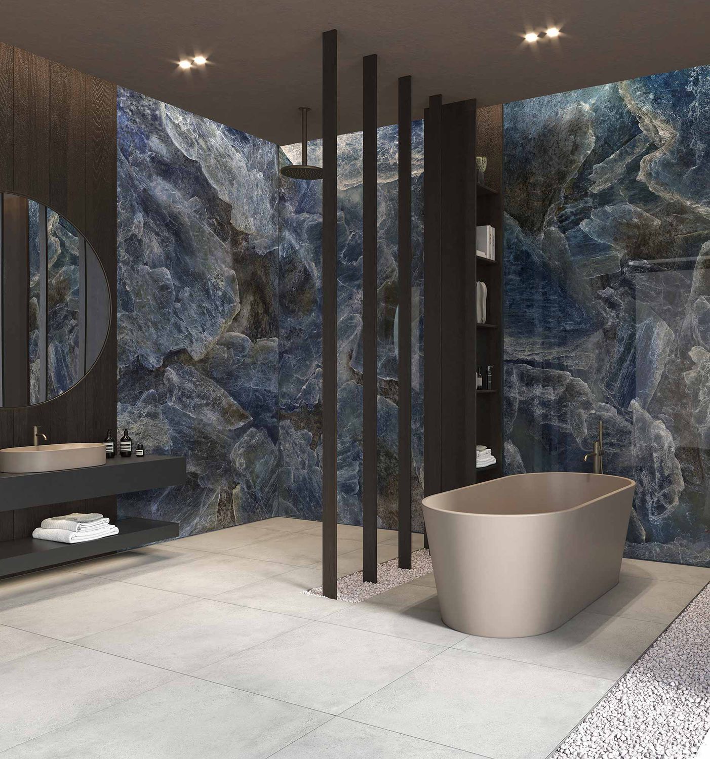 Interior decorative panel - DRAGON SCALE - Tecnografica Italian ...