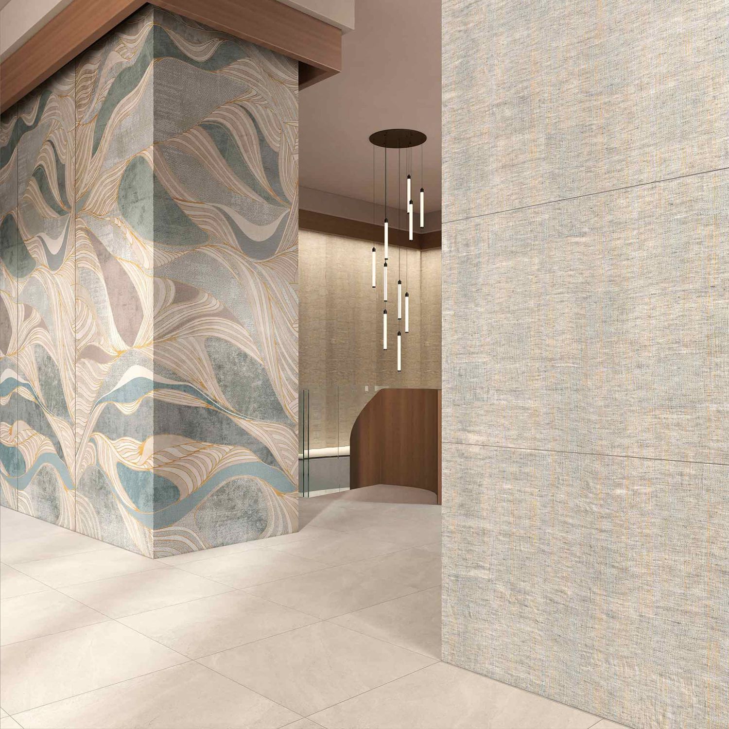 Interior decorative panel - ITACA WAVES - Tecnografica Italian ...