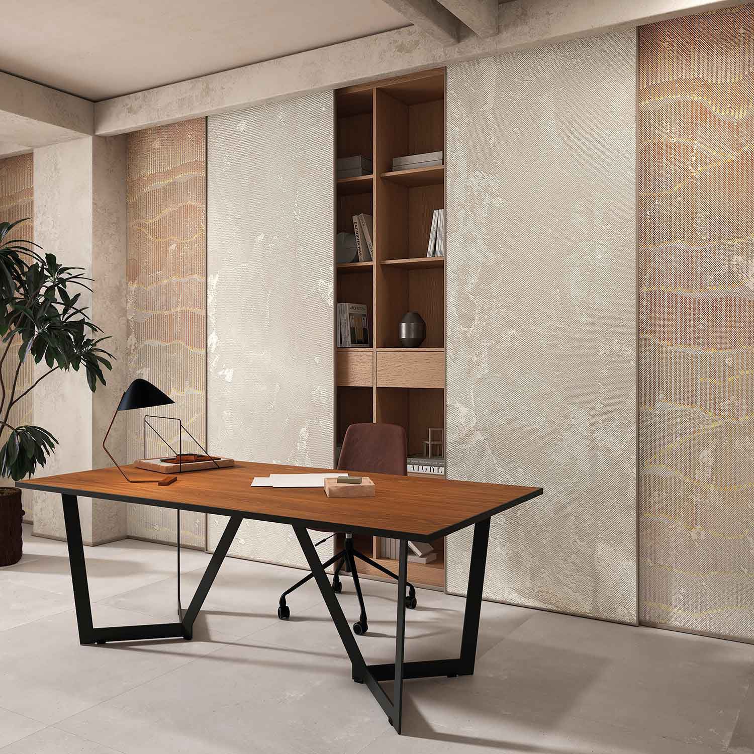 Interior decorative panel - PIXEL BOREALIS - Tecnografica Italian ...