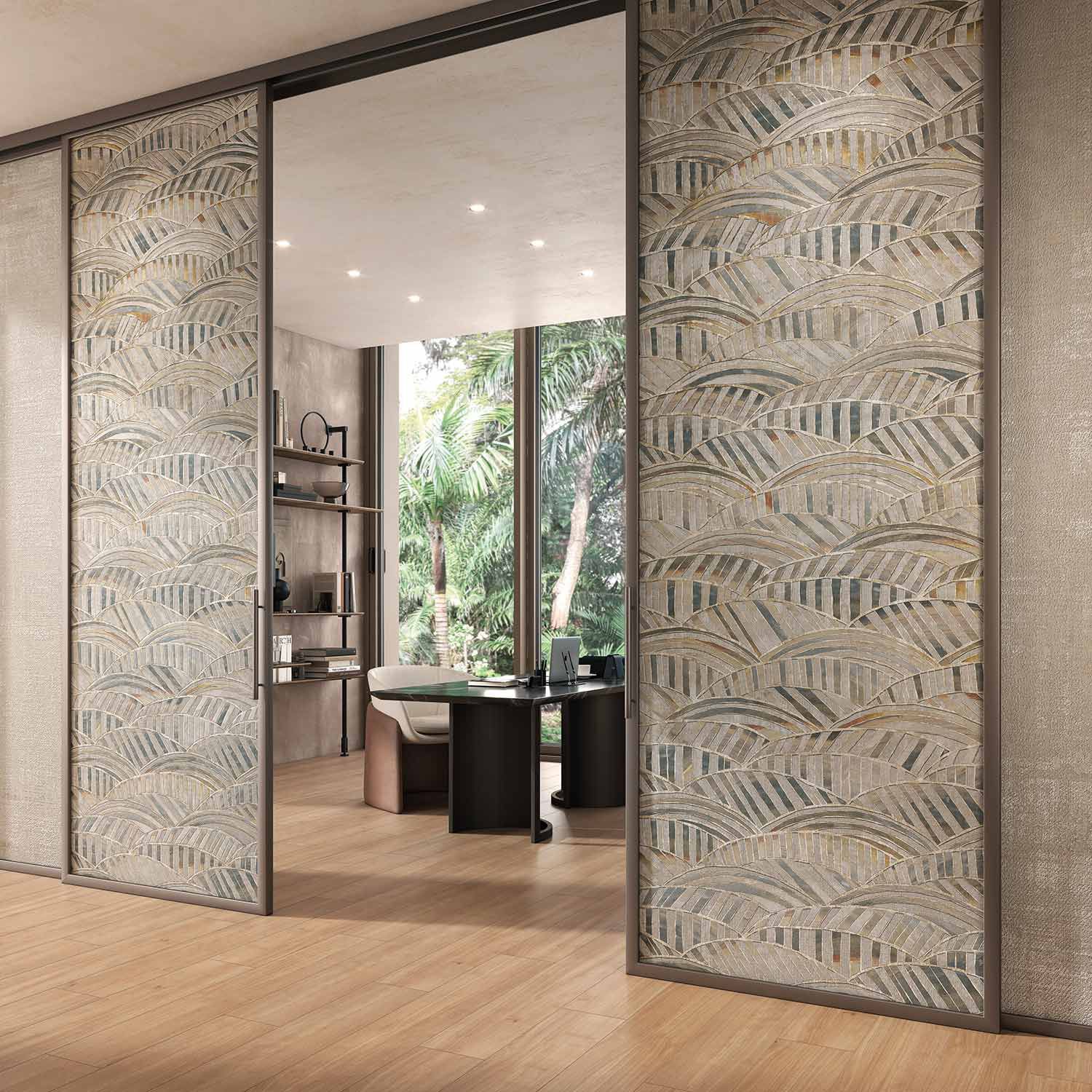 Interior decorative panel - IONIO - Tecnografica Italian Wallcoverings ...